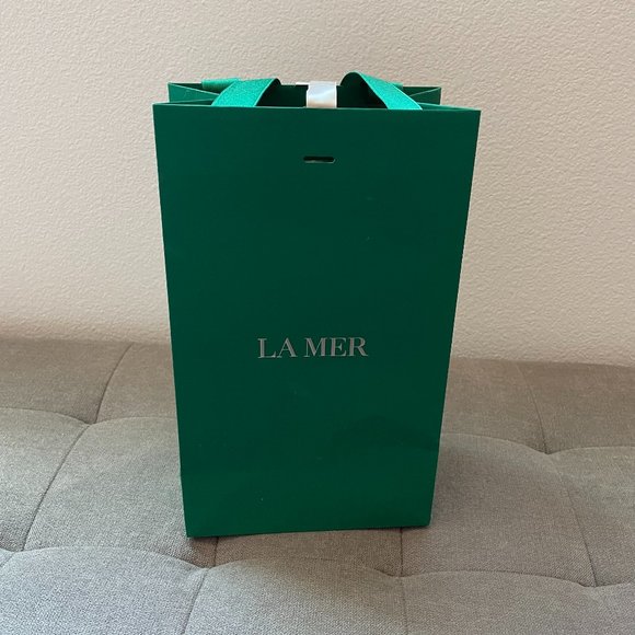 La Mer | Bags | Tall La Mer Shopping Bag With Attached Ribbon | Poshmark